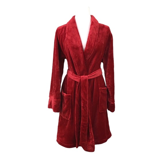 Soma | Intimates & Sleepwear | Soma Embraceable Plush Short Robe | Poshmark